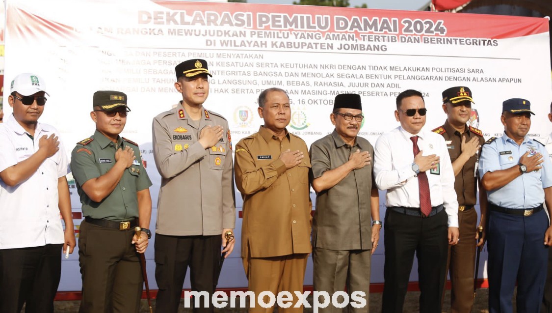 Deklarasi Pemilu Damai di Kota Santri | memoexpos.co